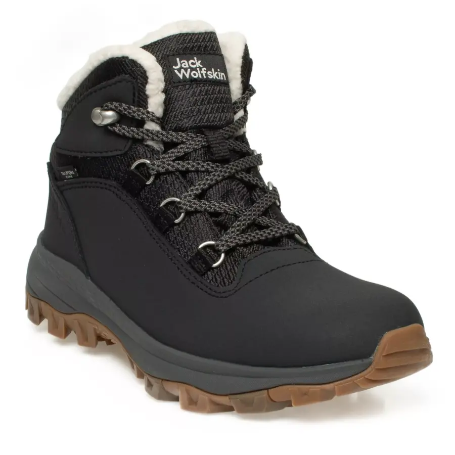 Jack Wolfskin 4053581 Everquest Texapore Mid W Siyah Kadın Bot ...